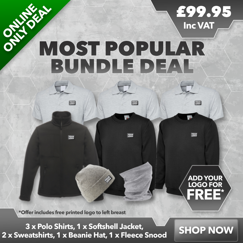 Our Most Popular Bundle Deal WITH FREE LOGO - Enterprise Workwear