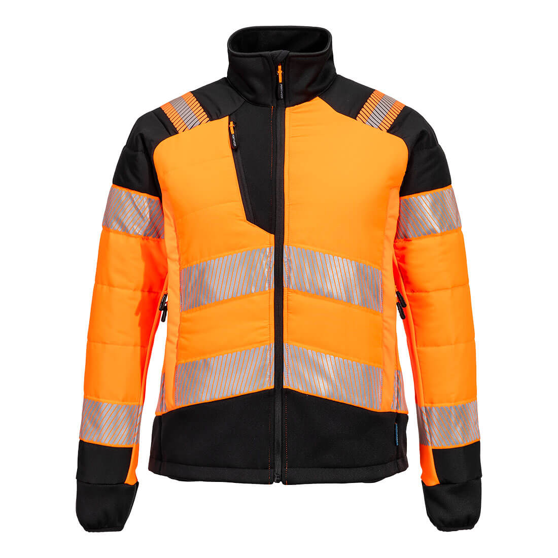 T171 - PW3 Hi-Vis Women's Hybrid Baffle Jacket - Enterprise Workwear