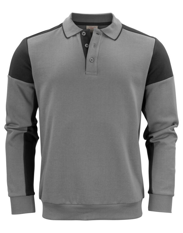 Printer Prime Long Sleeve Polo Sweatshirt 280g - Enterprise Workwear
